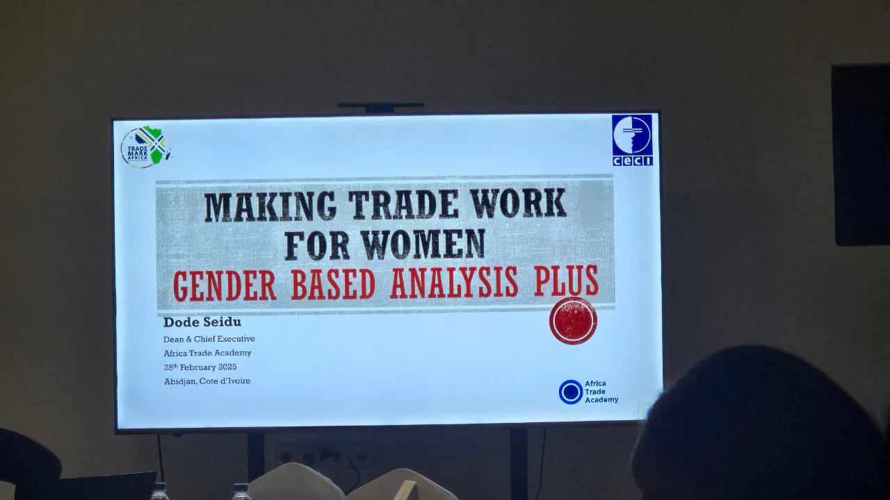 Africa Trade Academy is conducting a Gender-Based Analysis Plus (GBA+ ...